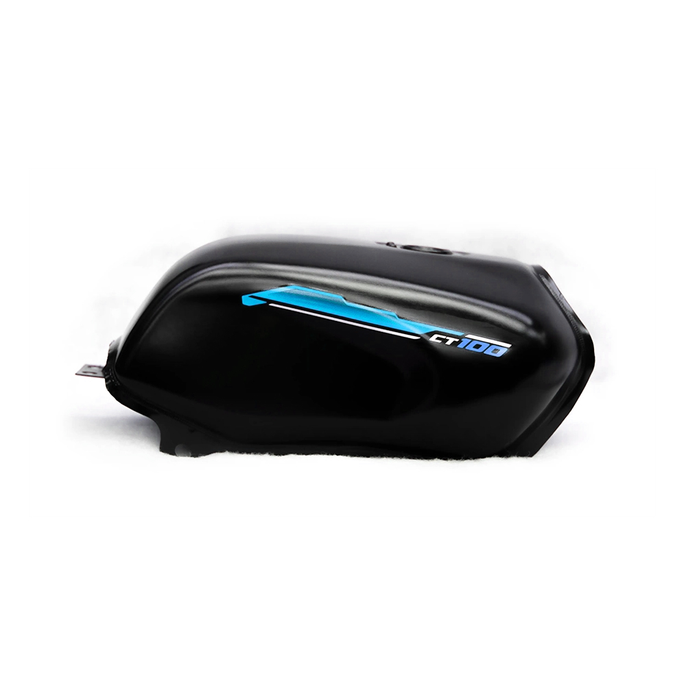 Tanque CT100 tanque negro calca azul | AMV COLOR